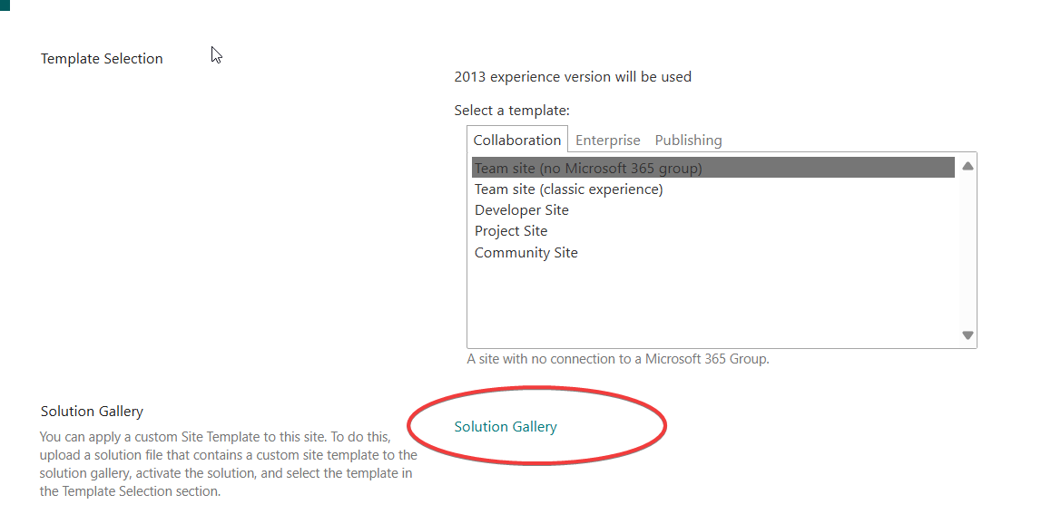 SharePoint Online save site as template - Microsoft Q&A