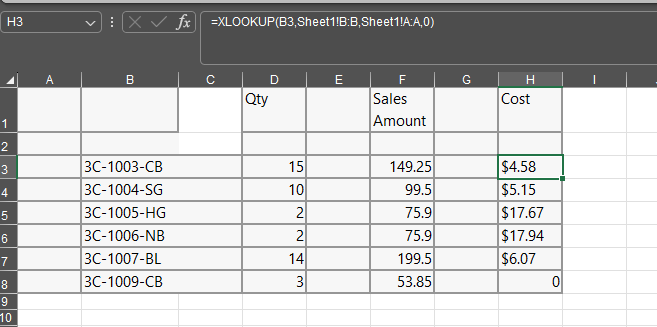 Cross-Reference Data Across Two Excel Spreadsheets - Microsoft Q&A