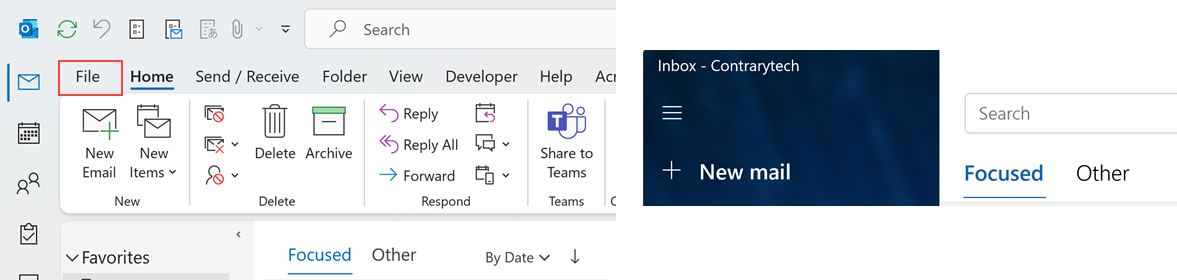 Export outlook emails to external hard drive - Microsoft Q&A