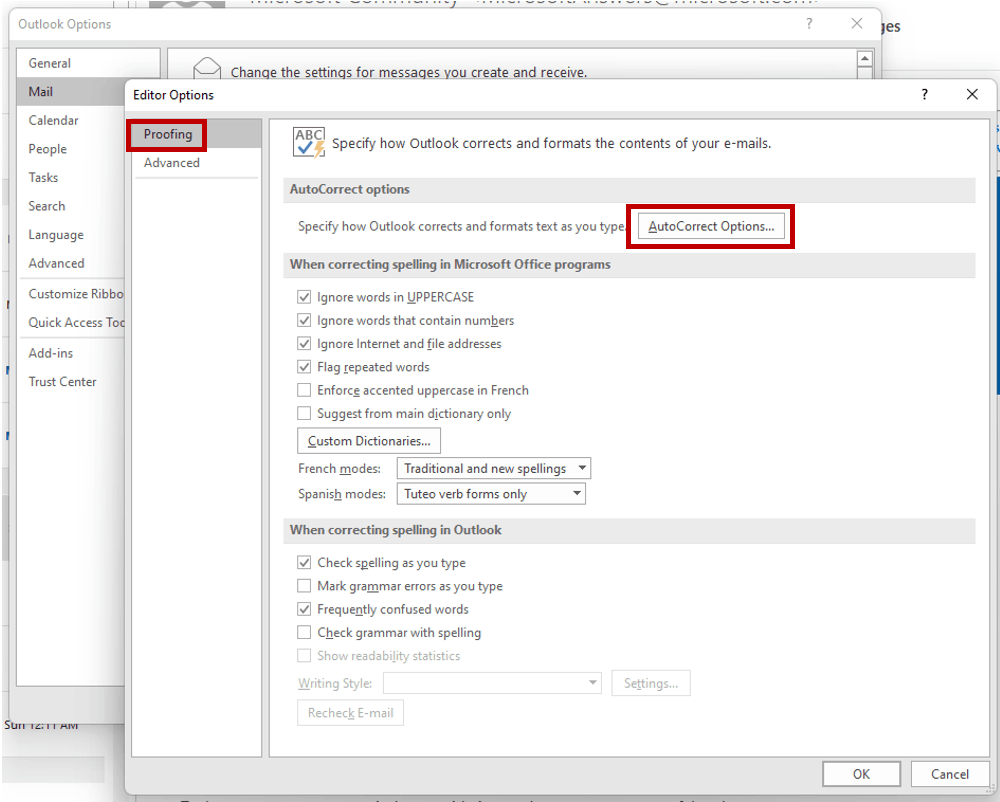 How do you turn off auto formatting numbering bullets etc in Outlook ...