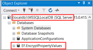 Where exactly data stored when using Entity Framework? - Microsoft Q&A