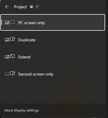 Is there a way to keep windows extended display off when second monitor ...