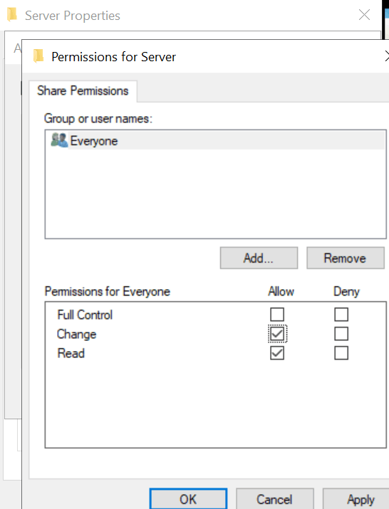 Windows 11 I can share some folders using everyone but when sharing my ...
