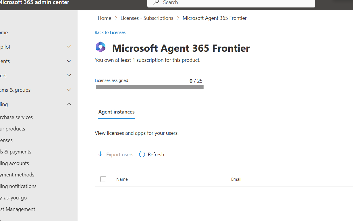 Microsoft Agent 365 Frontier 25 License: How can consume These license ...