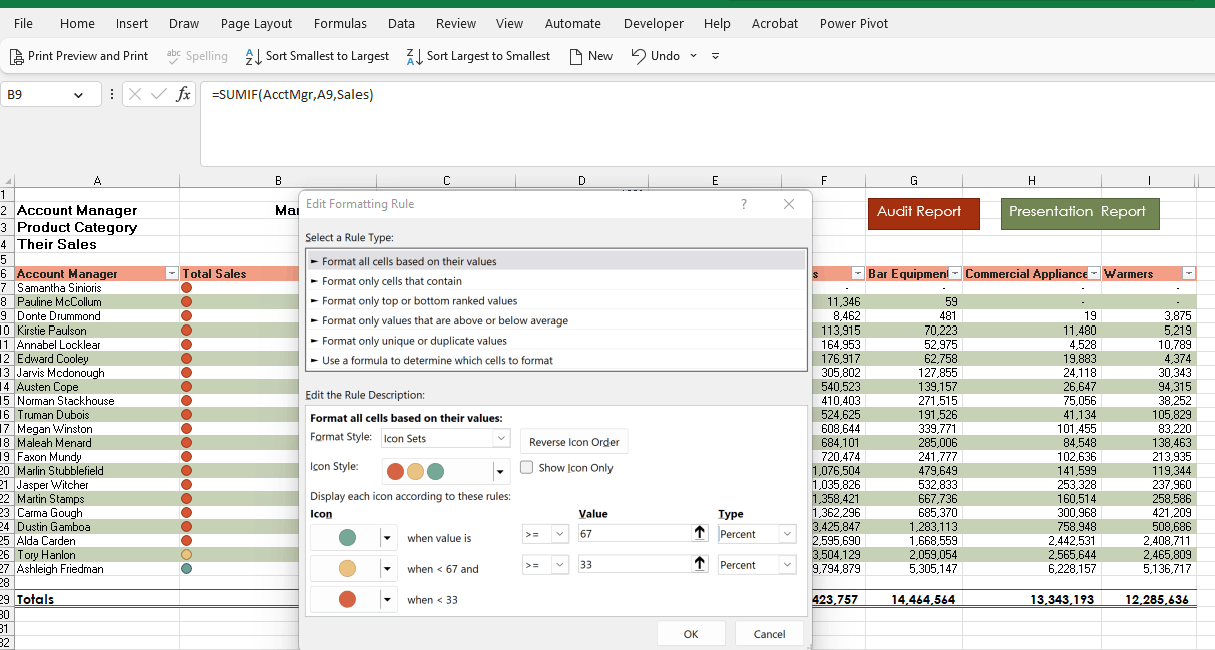 Conditional Formatting Algorithm - Microsoft Q&A