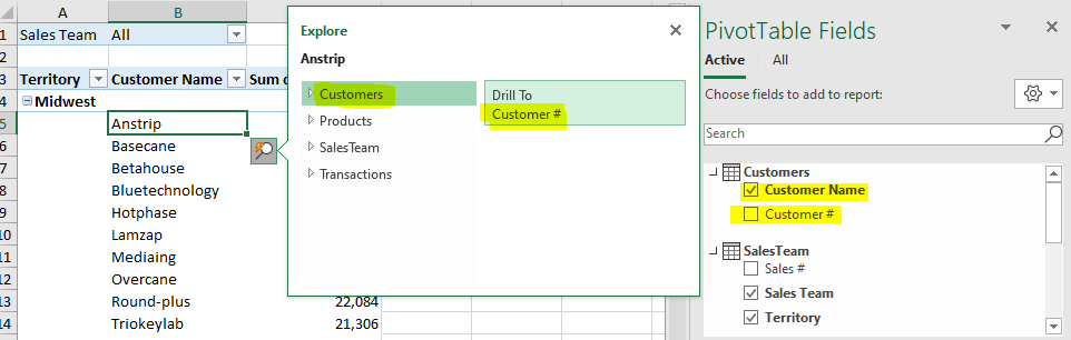 Power Pivot Quick Explorer feature not working - Microsoft Q&A