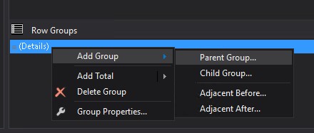 SSRS PAGE BREAK ON TWO TABLIX. - Microsoft Q&A