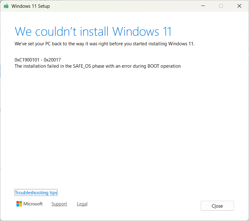 how to fix install error 0x800f081f windows 11 - Microsoft Q&A