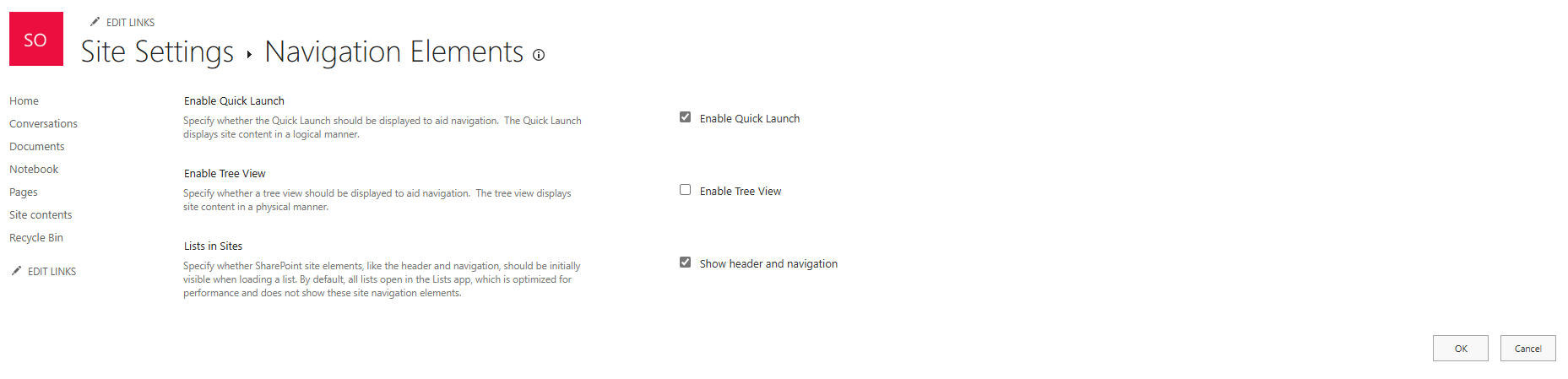 Is there a programmatic way to enable the setting Is there a programmatic way to enable the setting