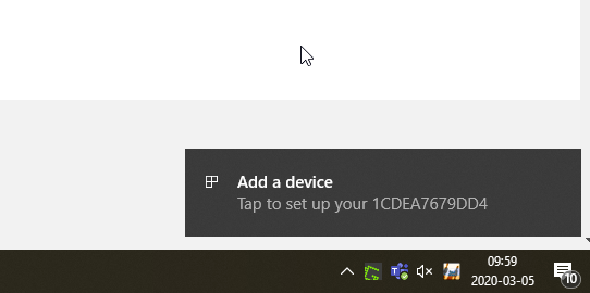 Bluetooth "Add a device" notification every minute - Microsoft Q&A