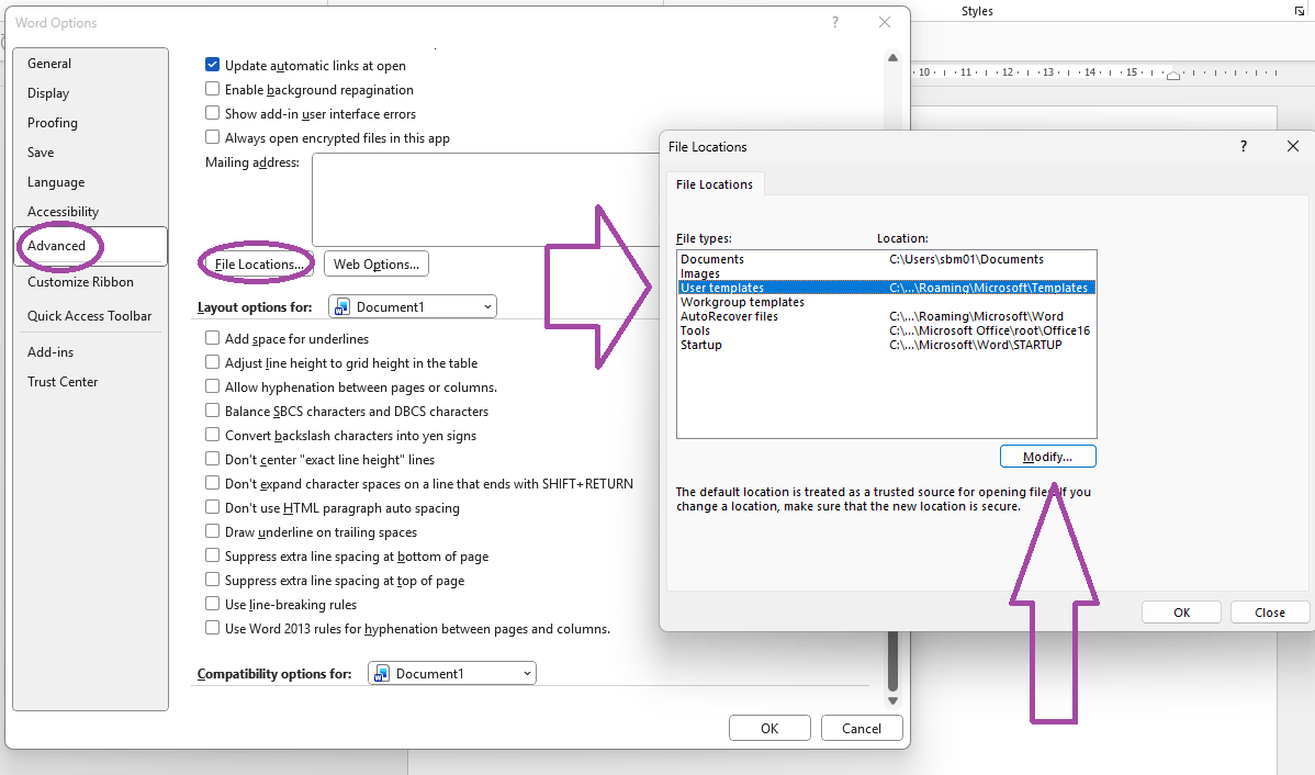 location of Blank document template in word - Microsoft Q&A