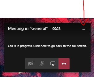 This window pops up during MS Teams calls... - Microsoft Q&A
