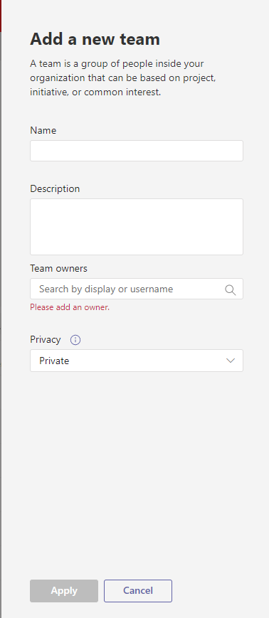 How to add team functionality to an existing Microsoft 365 - Microsoft Q&A