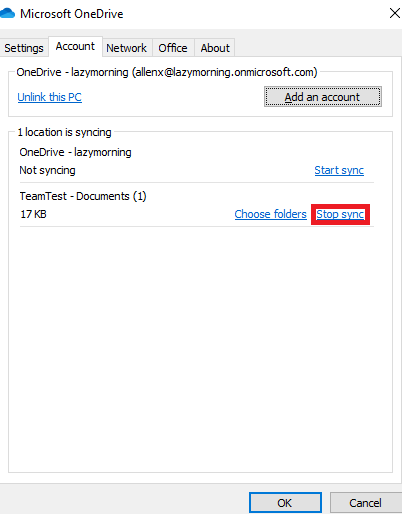 Inside Onedrive How I Can Stop Syncing 3 Document Libraries And Remove All The Local Copies