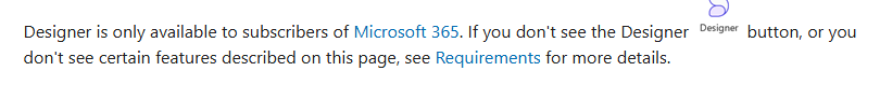 "Designer" went missing from powerpoint...? - Microsoft Q&A