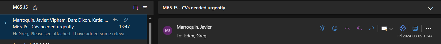 New Outlook - new messages not appearing in conversations - Microsoft Q&A
