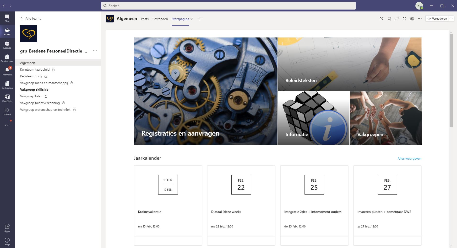 Teams: modify build in tabs - Microsoft Q&A
