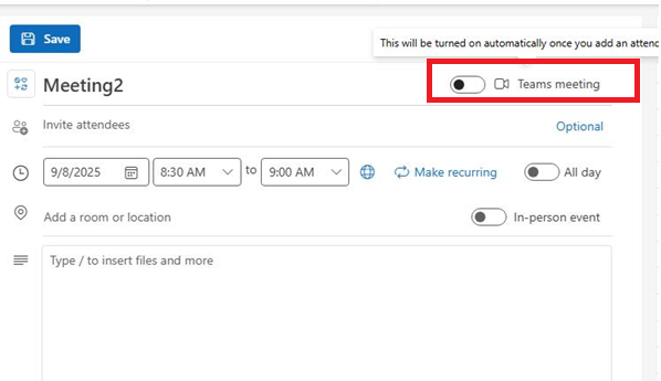 Teams meeting link not generated when we create meeting via API ...
