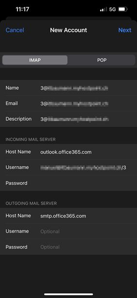 access shared mailbox on nativ ios mail app - Microsoft Q&A