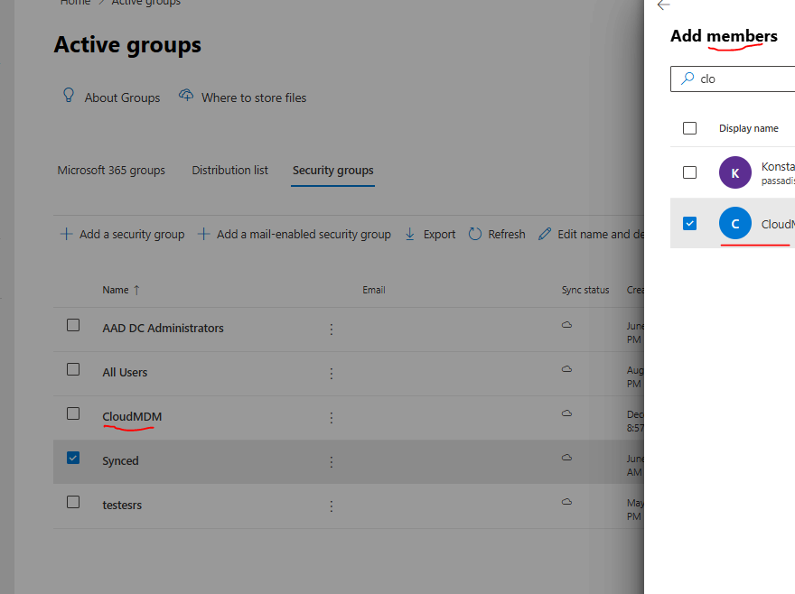 Creation of Sub-groups in Admin Center - Microsoft Q&A