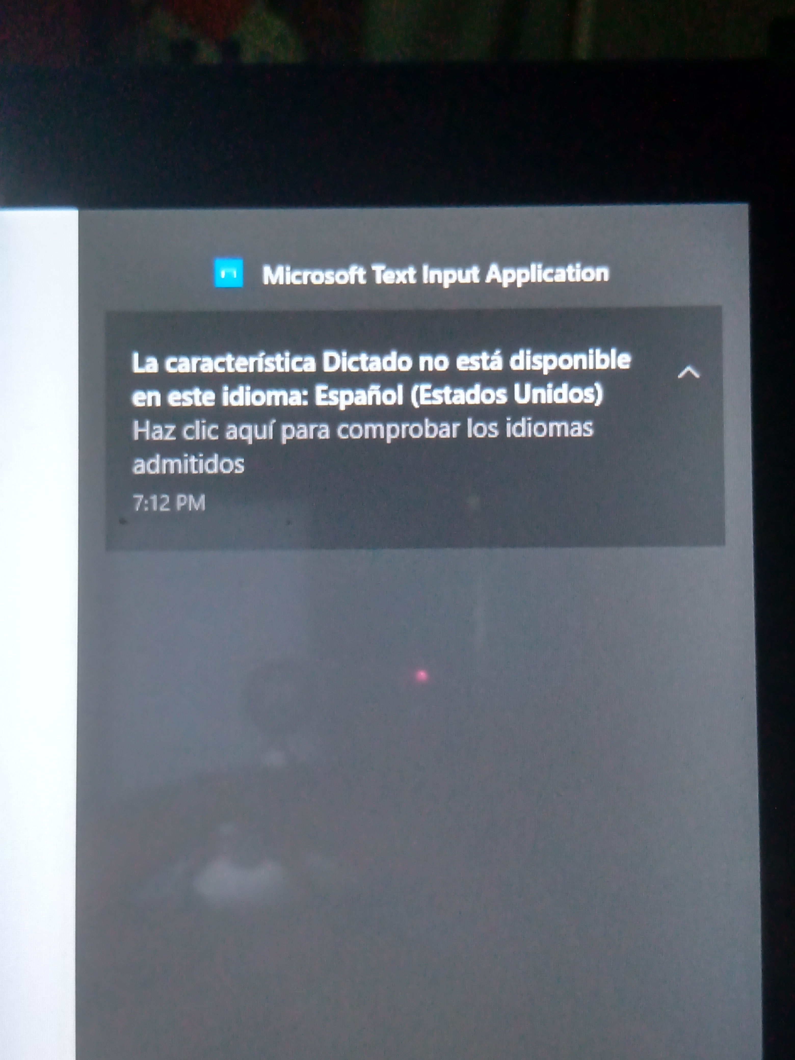 Notificaciones de Microsoft Text Input Application ≈ Windows 10 - Microsoft Q&A