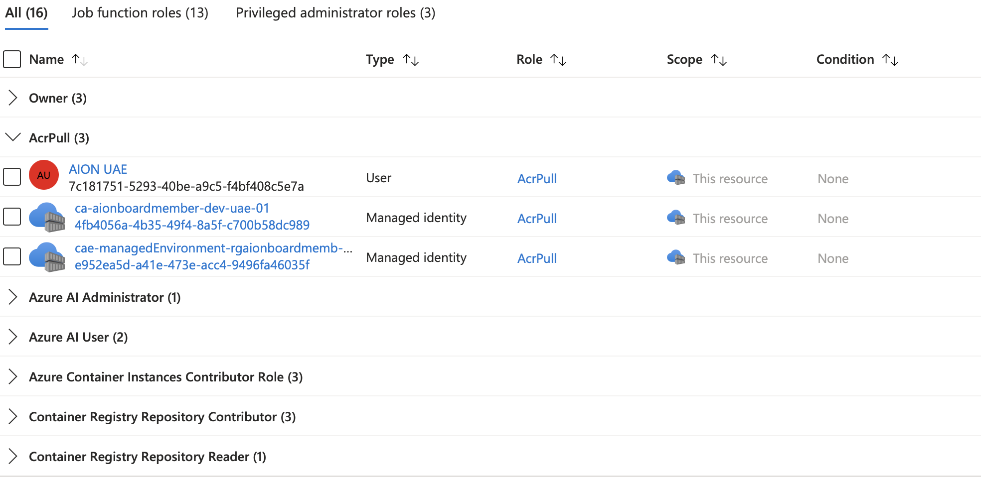 Azure Container App is not pulling the image from Azure Container ...