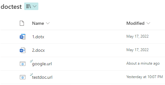 SharePoint Online - Site Search for .URL files - Microsoft Q&A