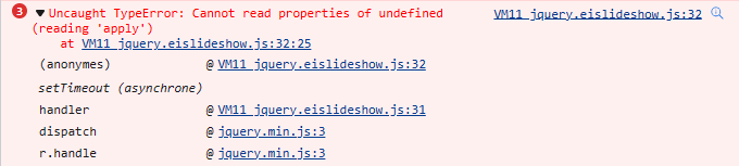Error: Uncaught TypeError: Cannot read properties of undefined (reading ... Error: Uncaught TypeError: Cannot read properties of undefined (reading ...