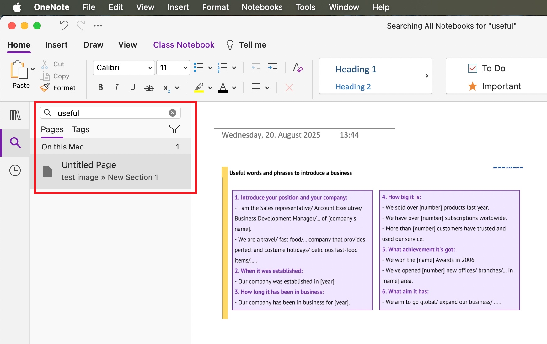 How to make an image's text searchable for onenote - macbook pro ...