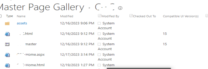 Regarding SharePoint 2019 On Premise Custom Master Page - Microsoft Q&A