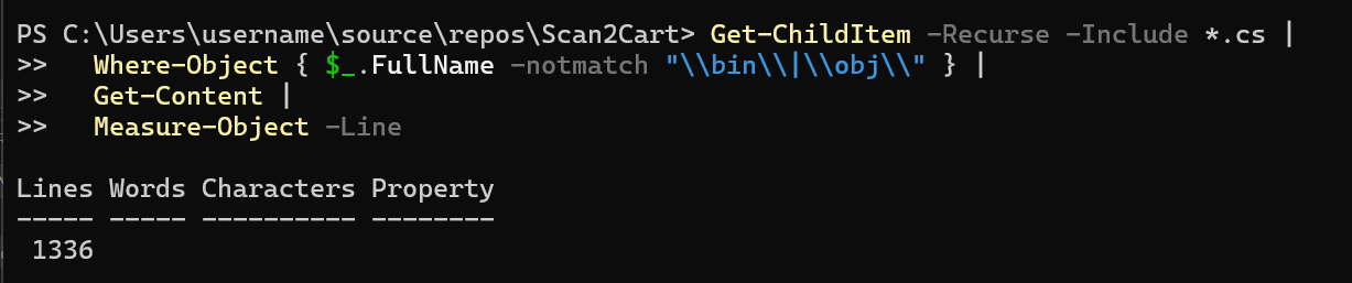 Visual Studio 2026 - How many lines of code in my solution ...