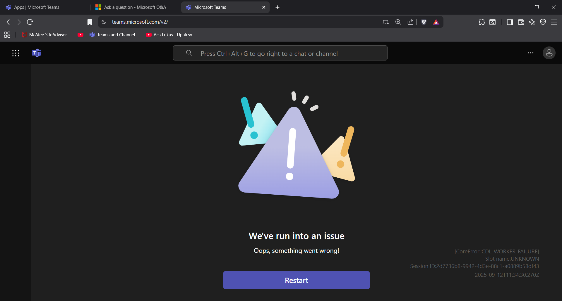 How to fix this problem? - Microsoft Q&A