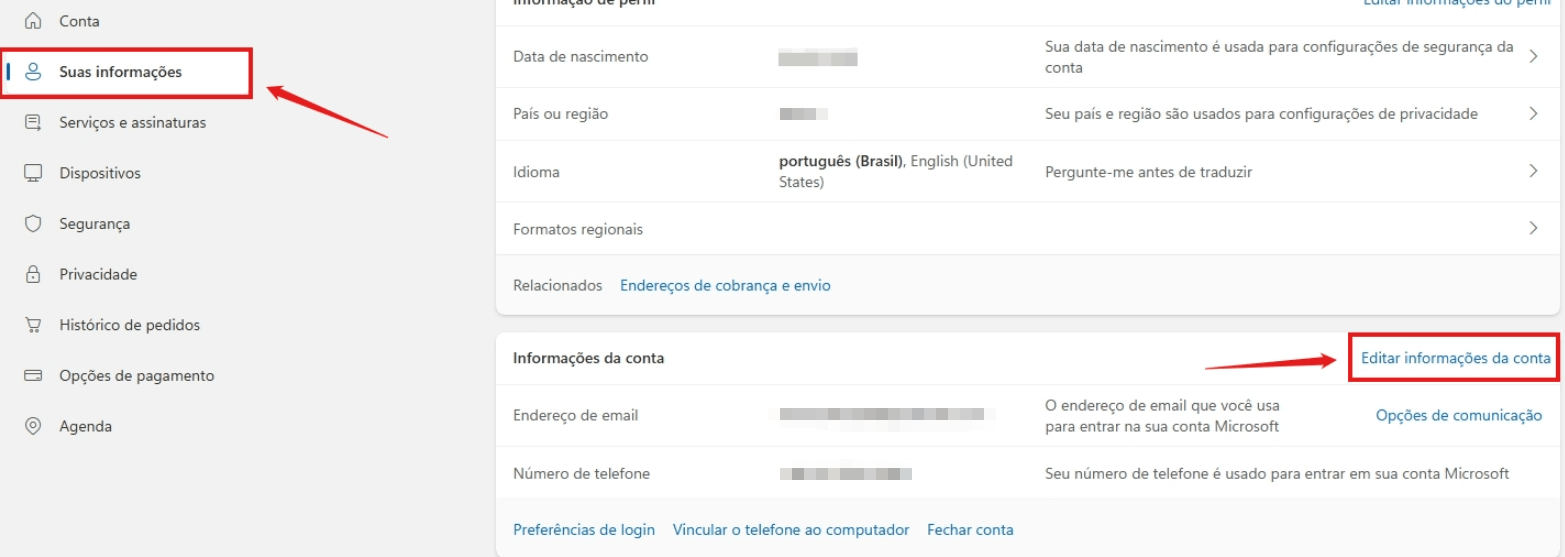 Como Altero o e-mail do meu Onedrive ? - Microsoft Q&A