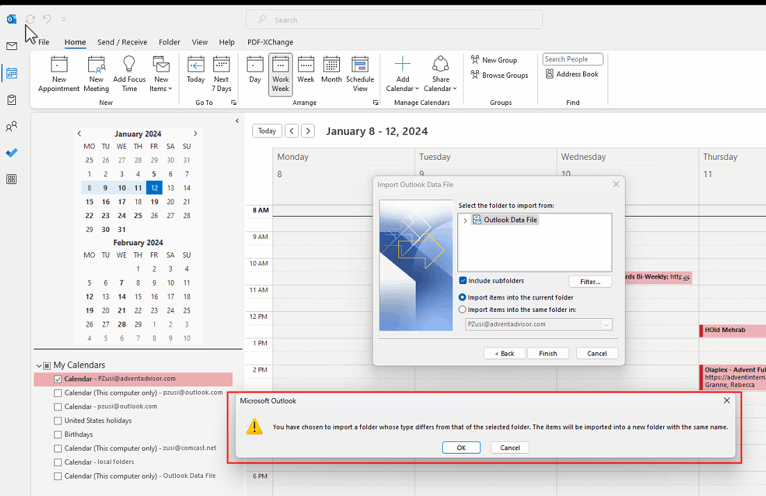 Import IMAP calendar ("this computer only") into outlook.com ...