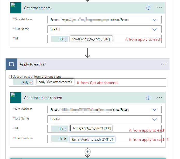 Copy files to SharePoint list in another SharePoint site based on a ...