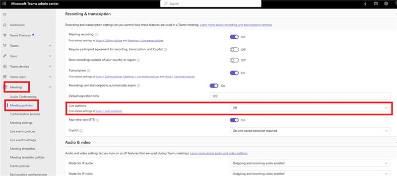How to turn off captions and translation for students - Microsoft Q&A