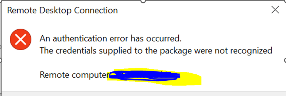 Not Able To Connect To Azure Vm Via Connect Option Using Remote Desktop Connection On Local