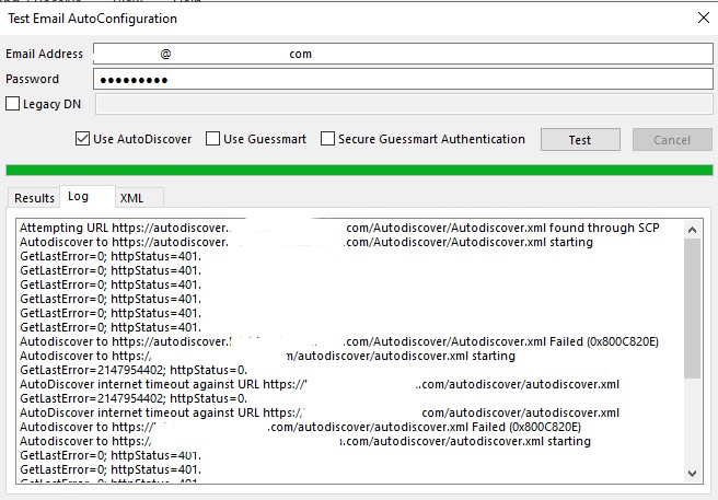 Outlook prompting for credentials while migrating from 2016 to 2019 - Microsoft Q&A