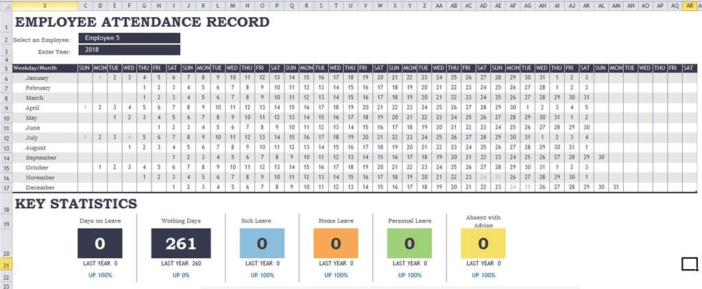 Employee Attendance Record Template - Microsoft Q&A
