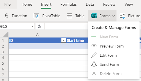 Am I able to insert an image into a form on Excel? - Microsoft Q&A