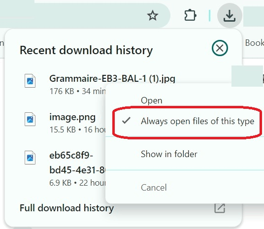 Why is it that over the past 2-3 weeks when I download an attachment it ...
