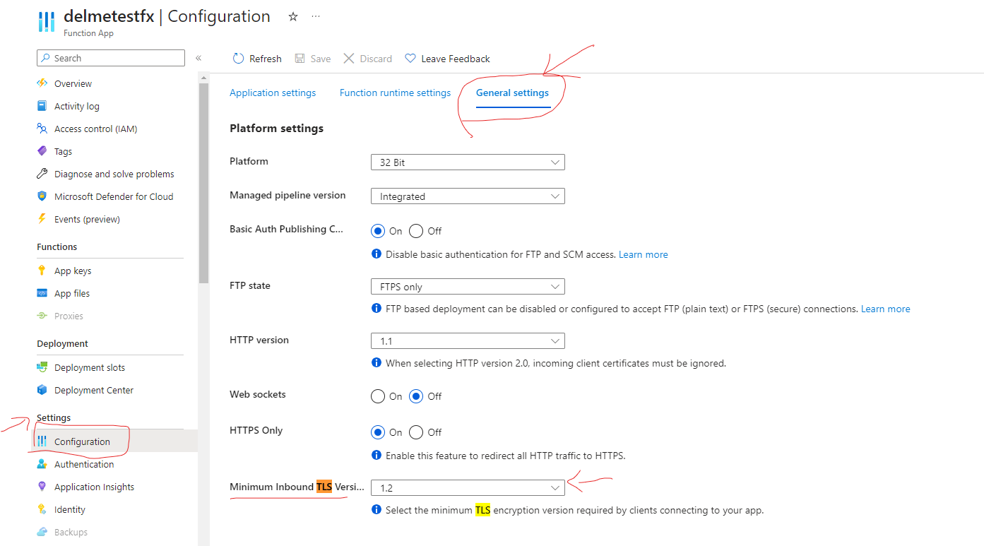 Which all are the Azure resources which use TLS ? - Microsoft Q&A