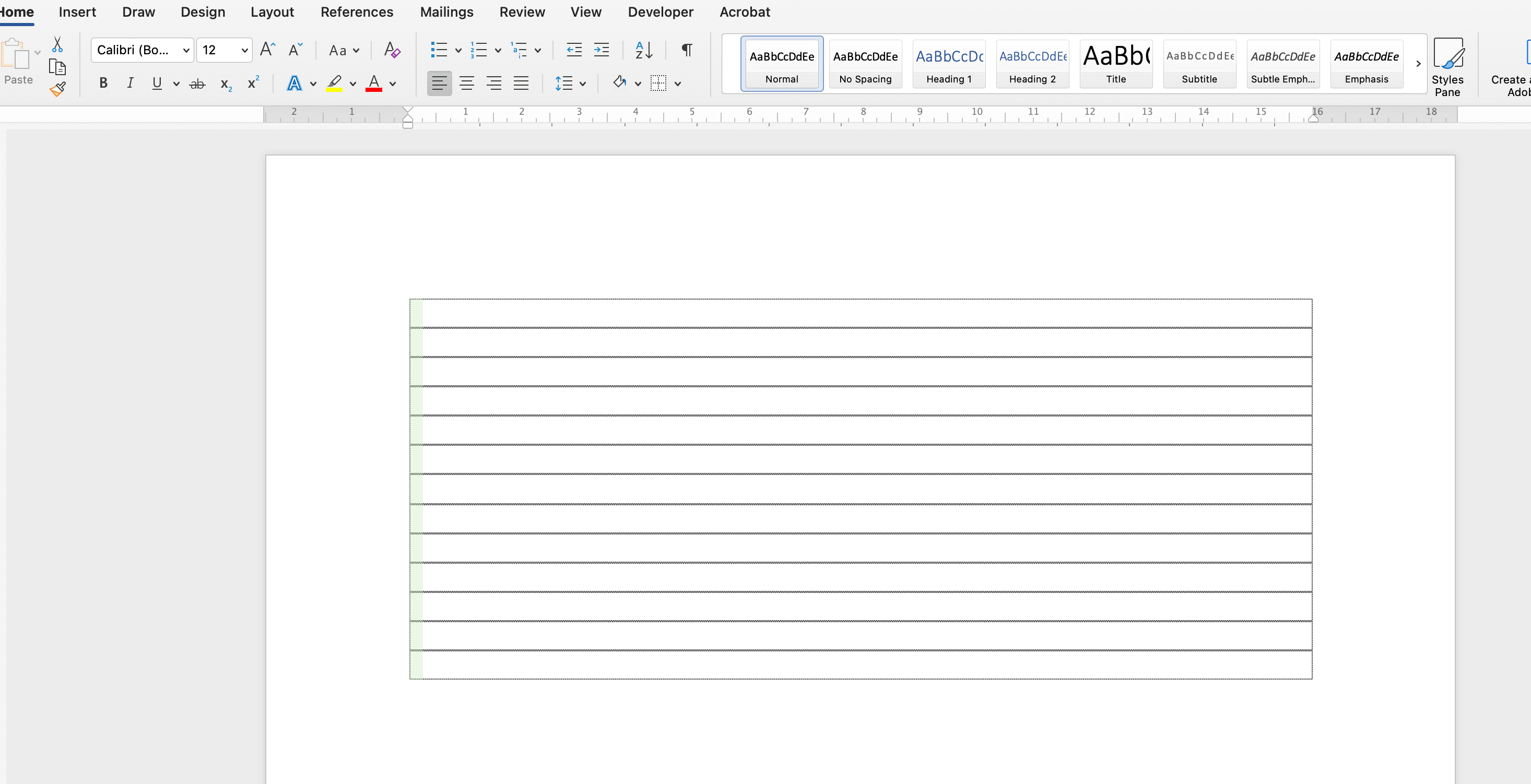 Unwanted lines in MS Word - Microsoft Q&A