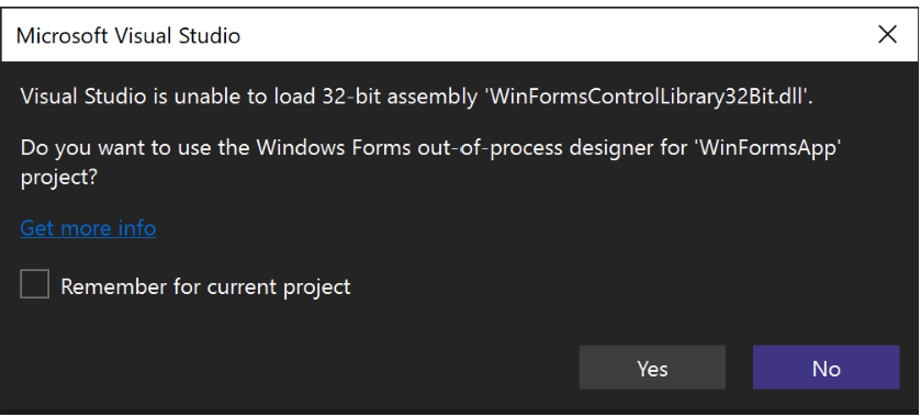Trying to figure out why ocx file wont load form. - Microsoft Q&A Trying to figure out why ocx file wont load form. - Microsoft Q&A