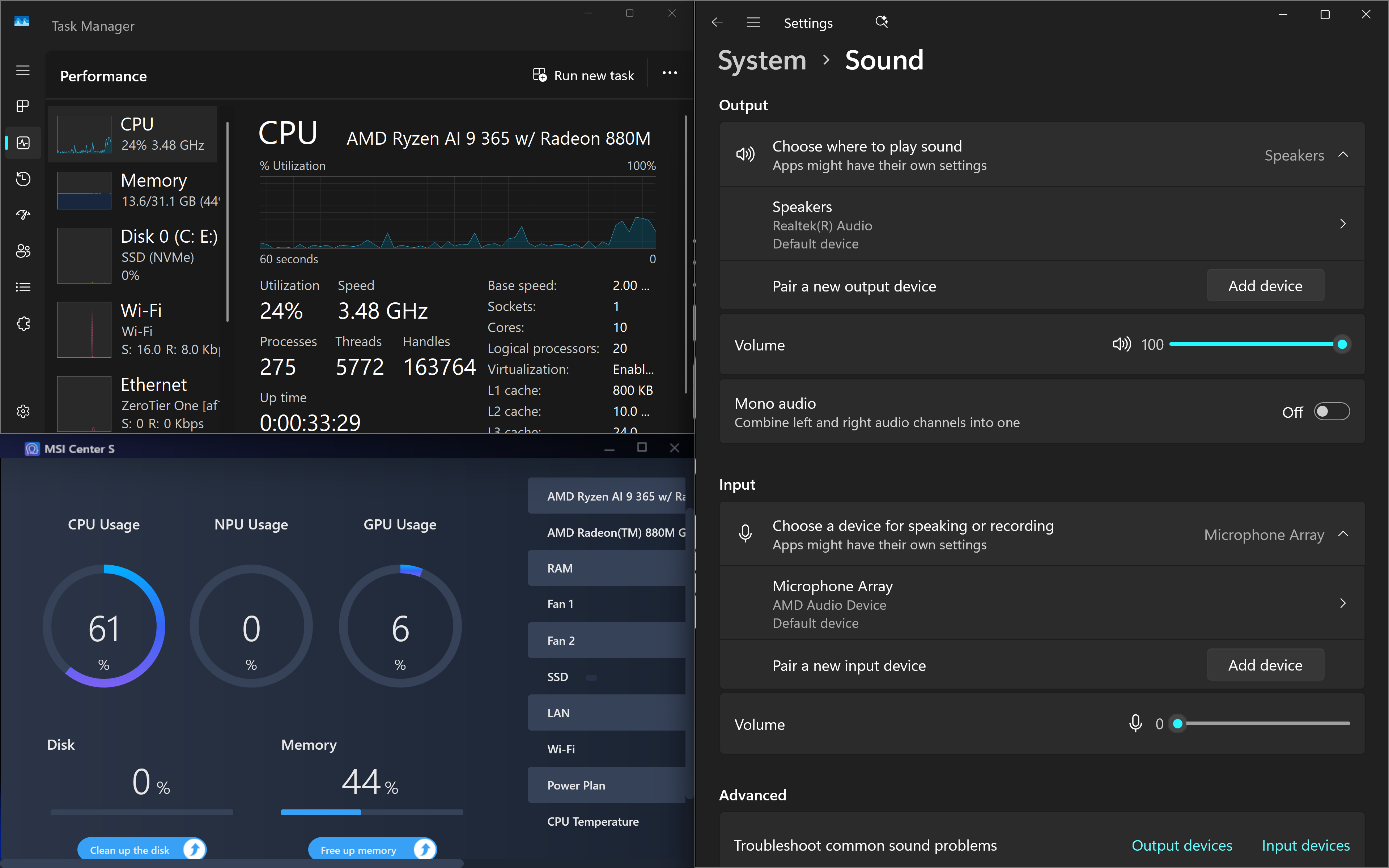 Microphone volume stuck at 0 - Microsoft Q&A