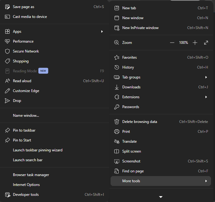 Microsoft EDGE collection tab dissapared - Microsoft Q&A
