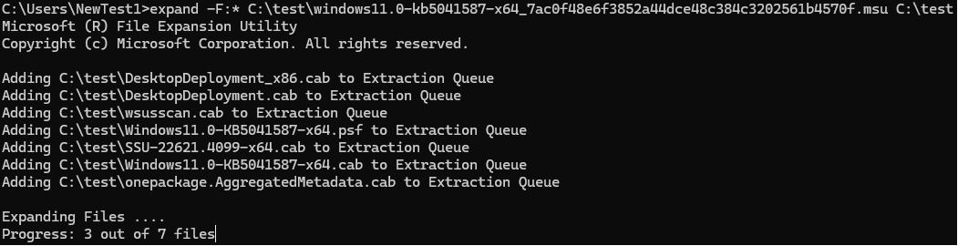 0x80070057 windows update error - Microsoft Q&A