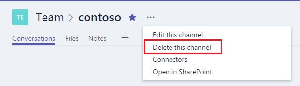 Microsoft Teams rename channel - Microsoft Q&A