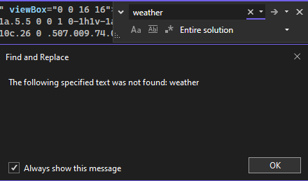 Why would Blazor still find an endpoint match for /Weather despite deleting page? - Microsoft Q&A