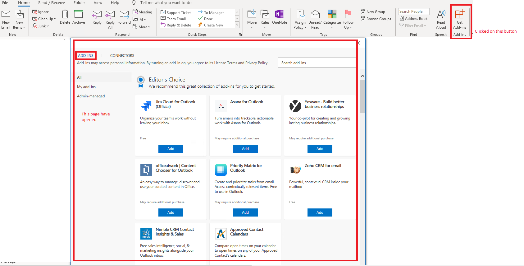Outlook Web Add-Ins on desktop - Microsoft Q&A